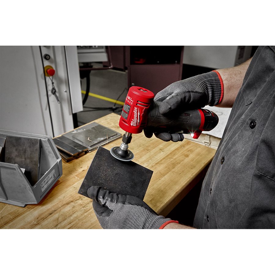 M12 FUEL 12 Volt Lithium-Ion Brushless Cordless Right Angle Die Grinder Kit