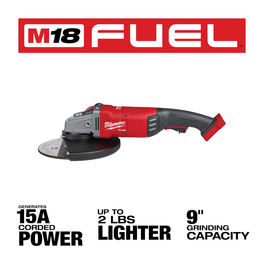 M18 FUEL 18 Volt Lithium-Ion Brushless Cordless 7 in. / 9 in. Large ...