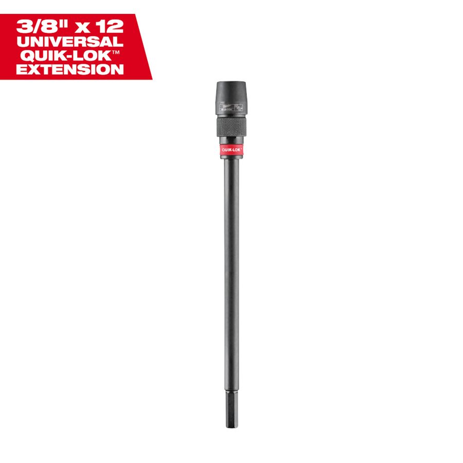 12 in. Quik-Lok 3 / 8 in. Hex Extension
