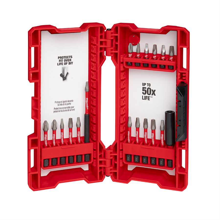 Milwaukee Tool Shockwave Impact Driver Bit Set (18-Piece)
